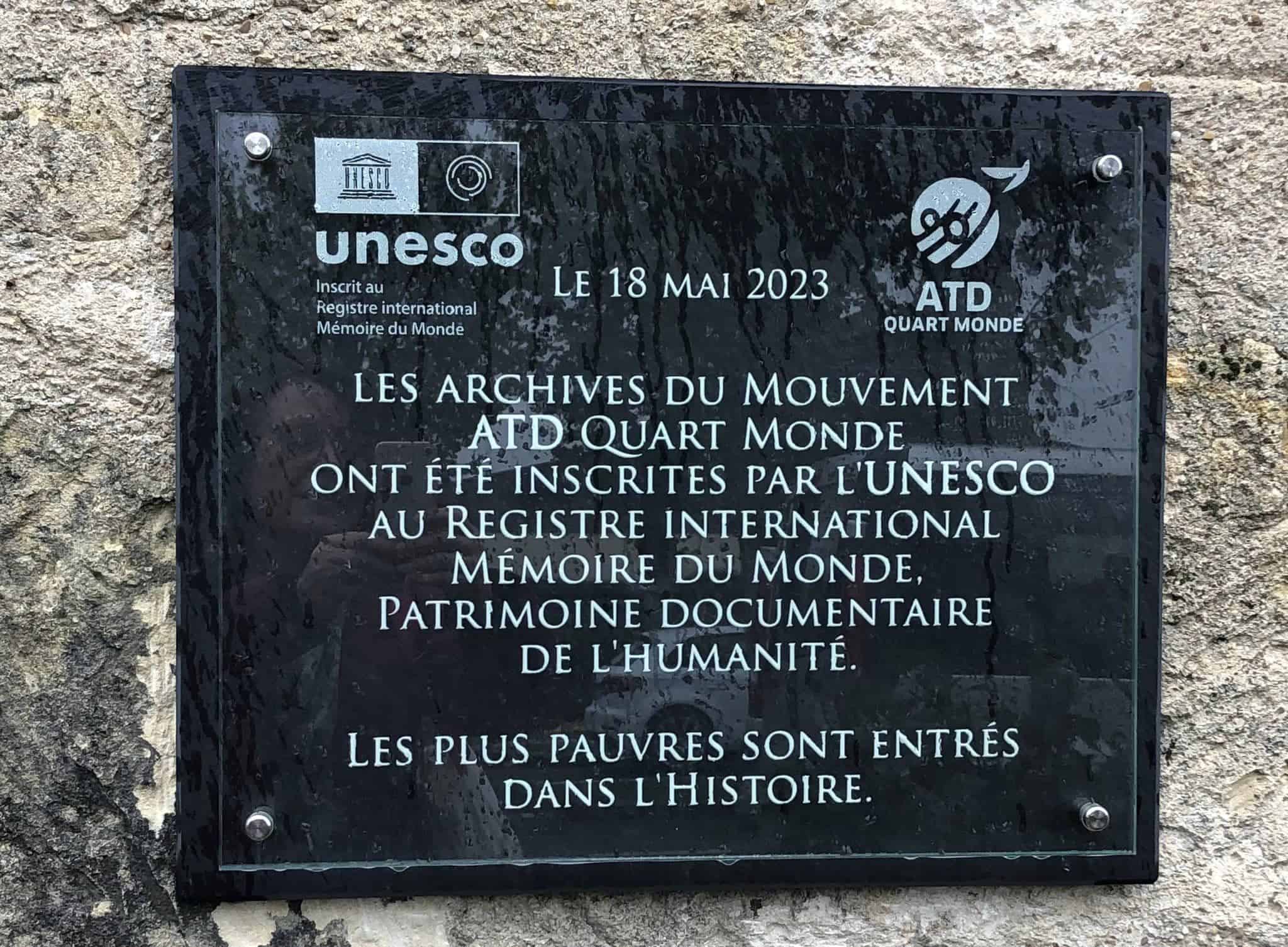 Le Centre Joseph Wresinski et ses archives, au registre mondial Mémoire ...
